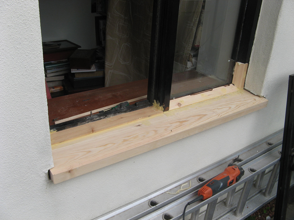 Window cill replacement | Carpentry Services Southampton