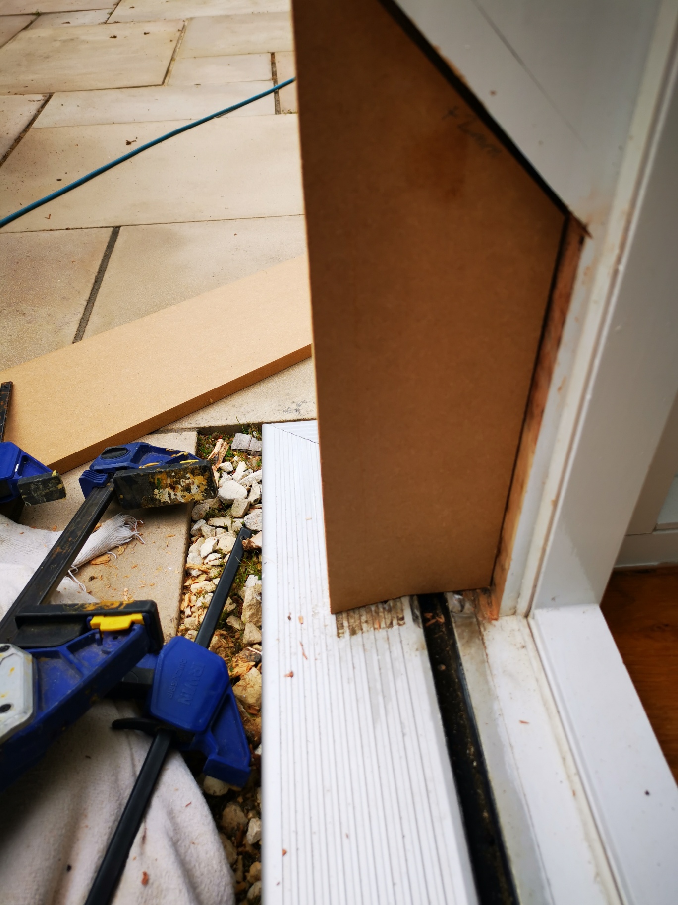 Scarfing in French Doors | Carpentry Services Southampton